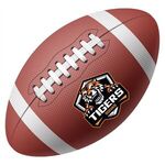 Custom Logo Football-Shaped Coasters with your logo | ImprintLogo.com