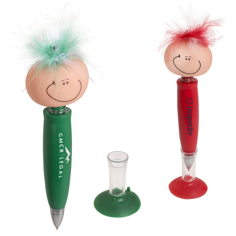 Pen with Logo - Original Goofy Line Smile Pen | ImprintLogo.com