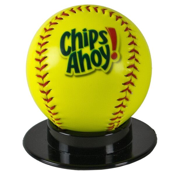 Softball - Day Glow Yellow - Full Color Print with your logo ...