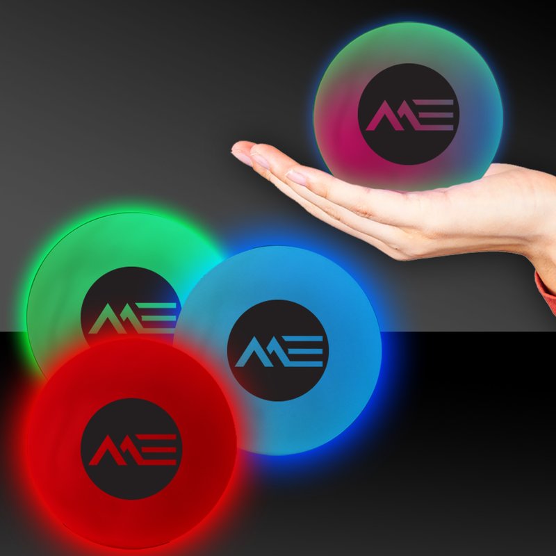 Sphere Multicolor LED Glow Light Up Shape with your logo | ImprintLogo.com
