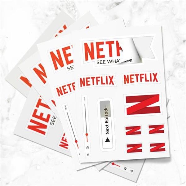 Custom Printed Sticker Sheets 6"x4" with your logo | ImprintLogo.com