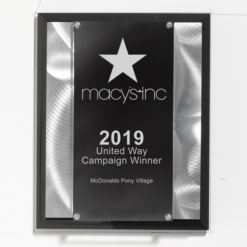 Strata Series Plaque - The Verse - Laser with your logo | ImprintLogo.com