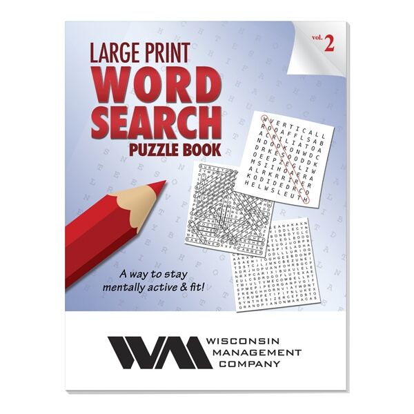 Word Search Volume 2 with your logo | ImprintLogo.com