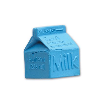 Milk Carton Pencil Top Eraser with your logo | ImprintLogo.com